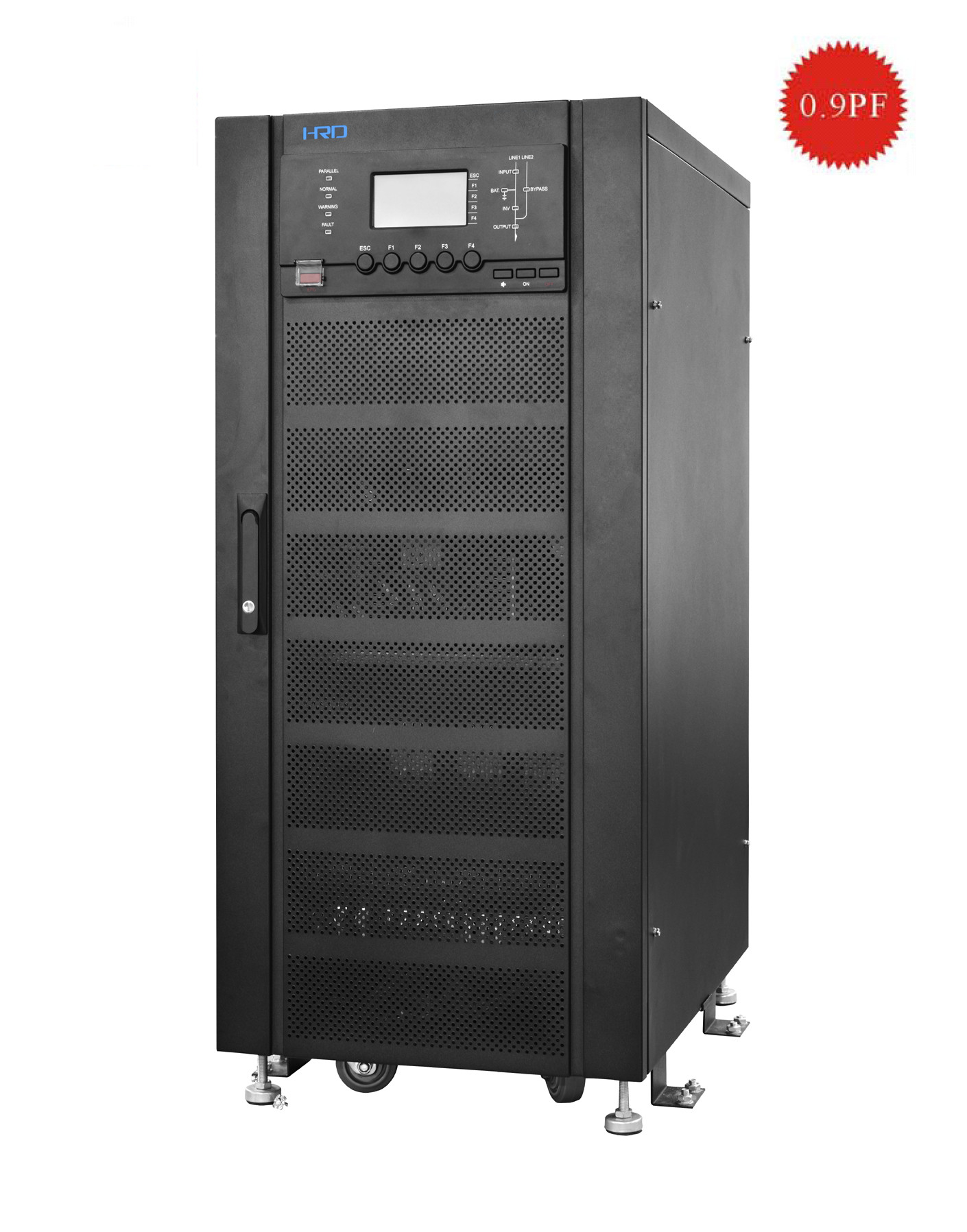 Ponga verde 3 la fase UPS en línea 10KVA a 80KVA, conversión doble UPS